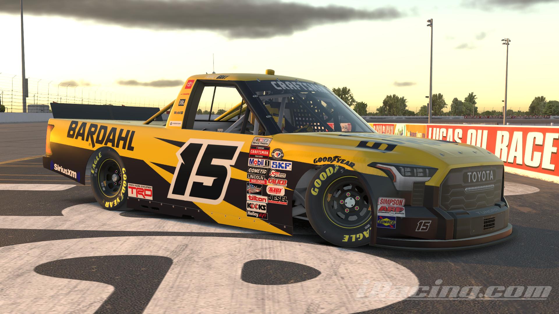 2023 Tanner Gray #15 (Blank) Bardahl Tundra by Ardell Allen - Trading ...