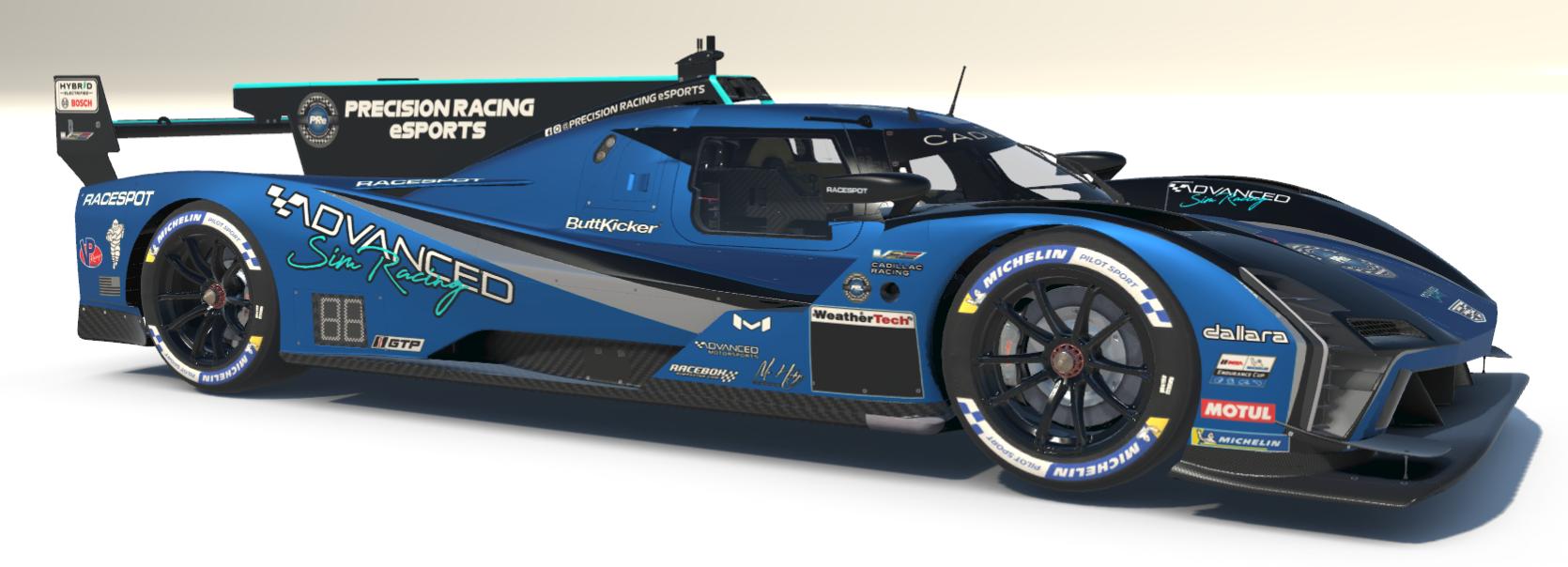Precision Racing eSports (Elite) Cadillac GTP - BLUE by Jeff T Evans ...