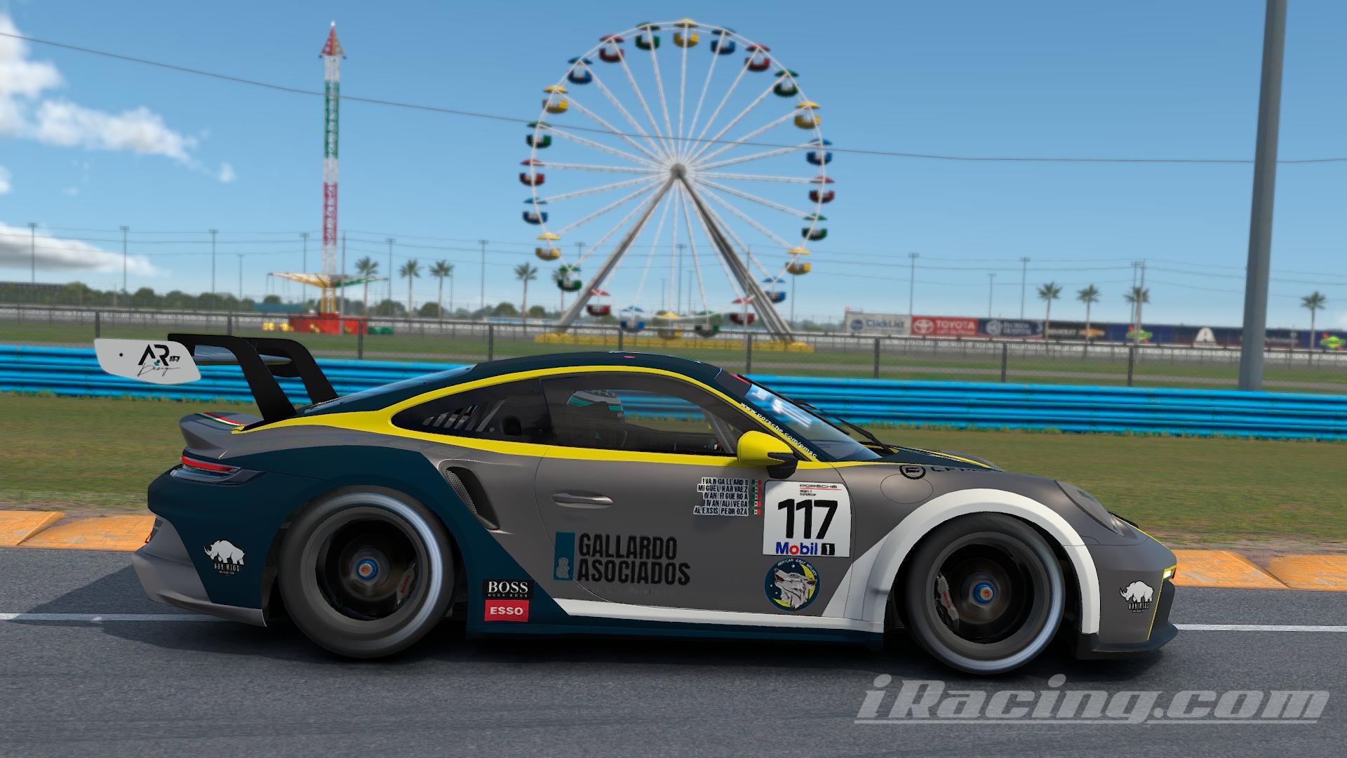 Porsche 911 GT3 CUP WOLVES by Arturo Romero - Trading Paints