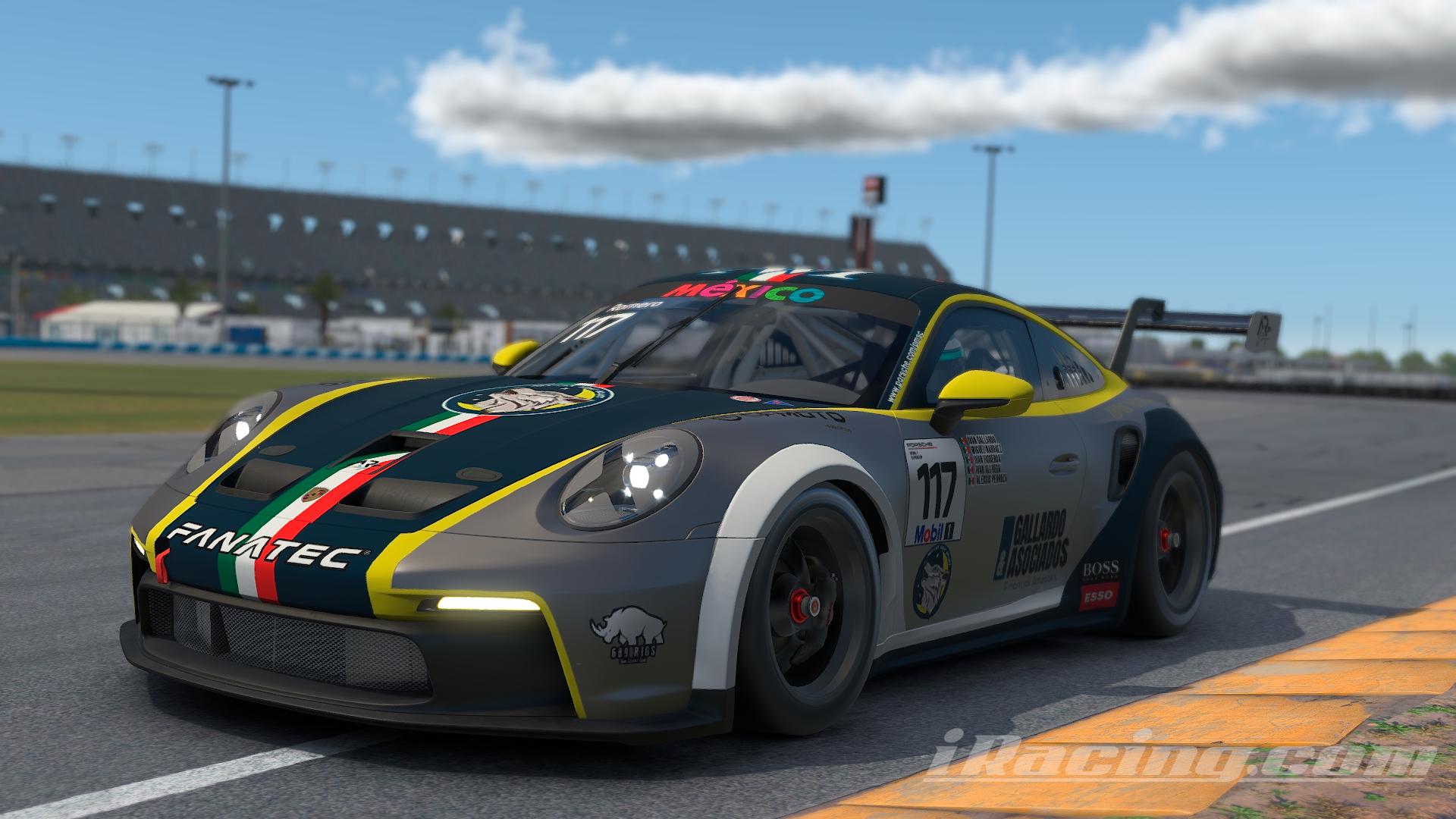 Porsche 911 GT3 CUP WOLVES by Arturo Romero - Trading Paints