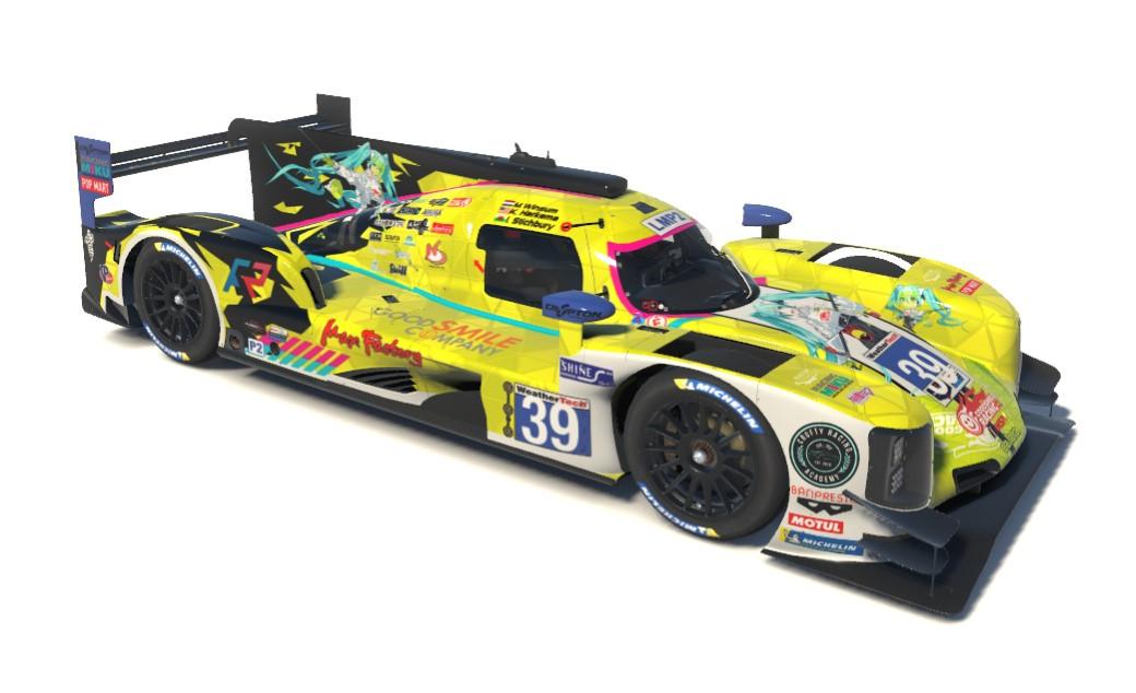 2022 Goodsmile Racing LMP2 ver. Yellow by Kyle H. - Trading Paints
