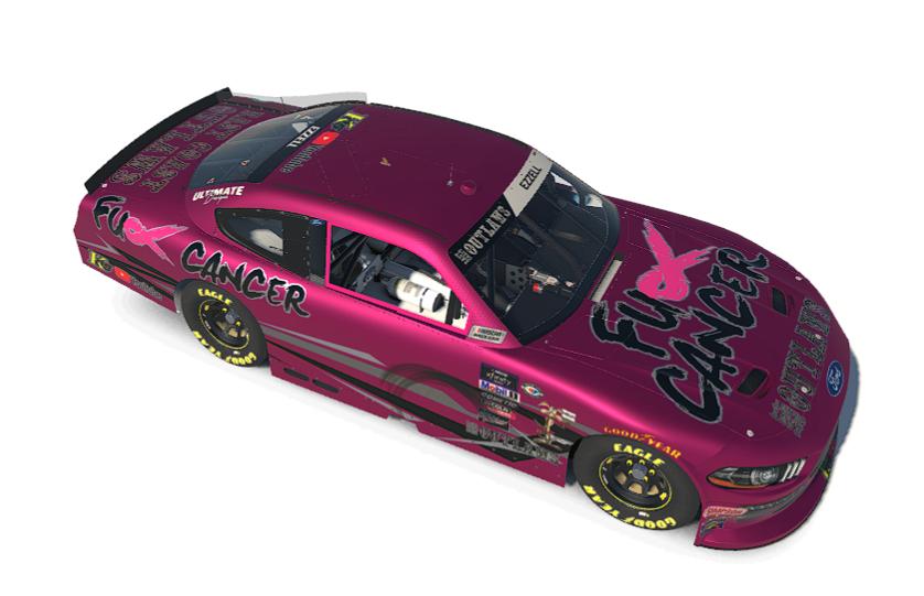 F Cancer Mustang Sim Number by Doug Ezzell - Trading Paints
