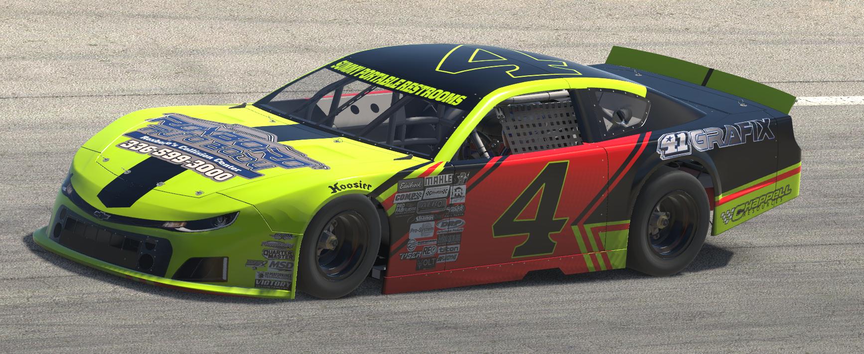 Carter Russo Late Model Stock by Steven Ayers Jr - Trading Paints