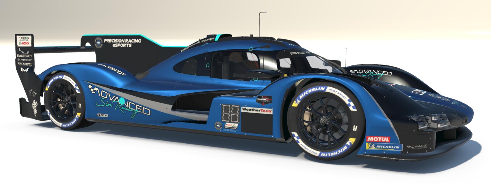 Precision Racing eSports (Elite) Porsche 963 GTP - BLUE by Jeff T Evans ...