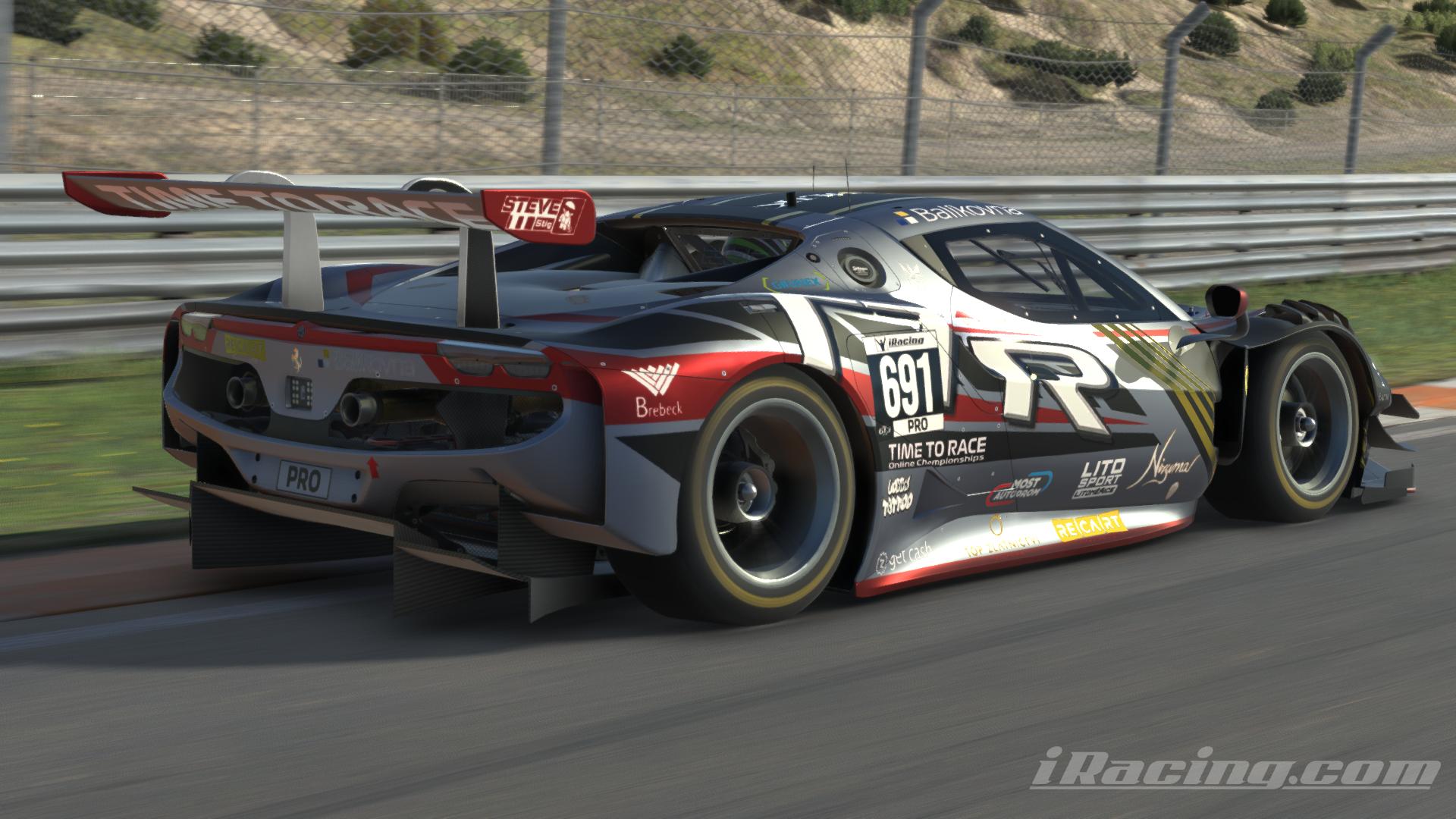 TTR FEFE 296 GT3 IMSA LIVERY 2024 by Michal Kovargzhig - Trading Paints