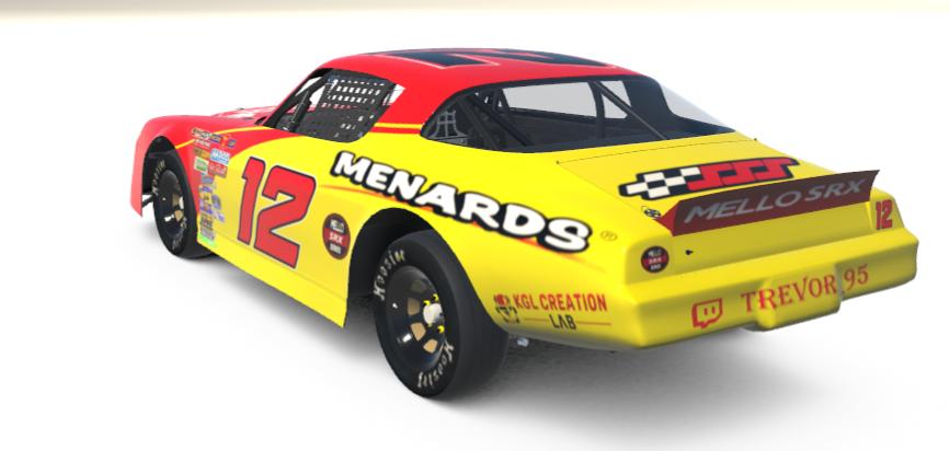 #12 Trevor Haley Menards Street stock by Justin D Raymond - Trading Paints
