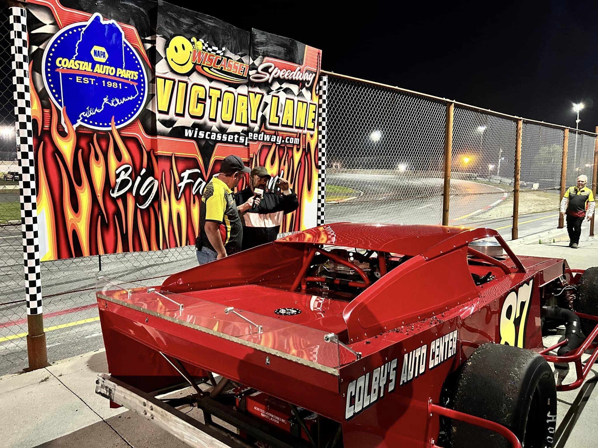Chuck Colby Wiscasset speedway by Reed Reno - Trading Paints