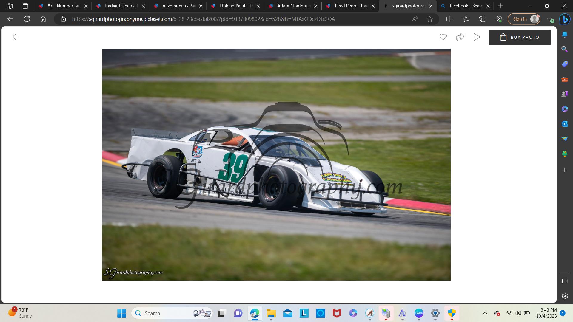 mike brown Wiscasset speedway by Reed Reno - Trading Paints