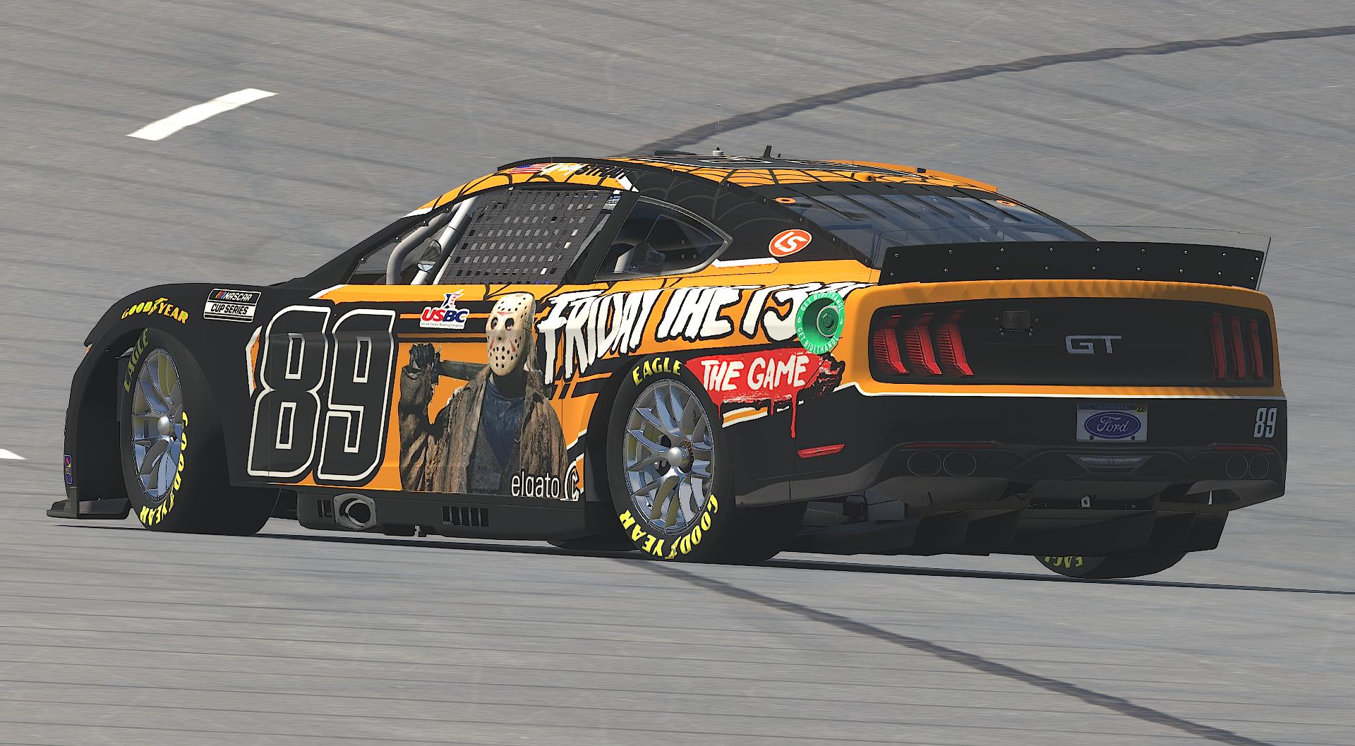 #89 Friday The 13th Mustang by Wesley Strait - Trading Paints