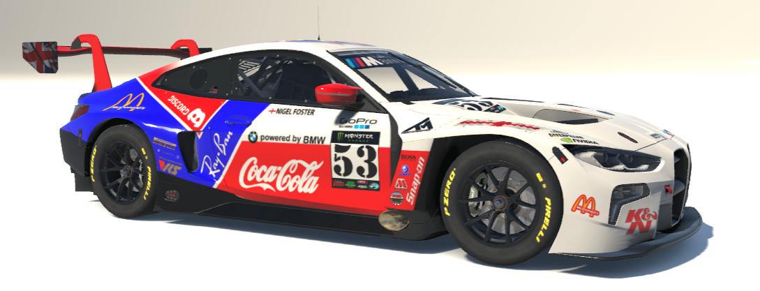 OGRT OUTLAWS Petit Le Man BMW M4 GT3 by Nigel Foster - Trading Paints