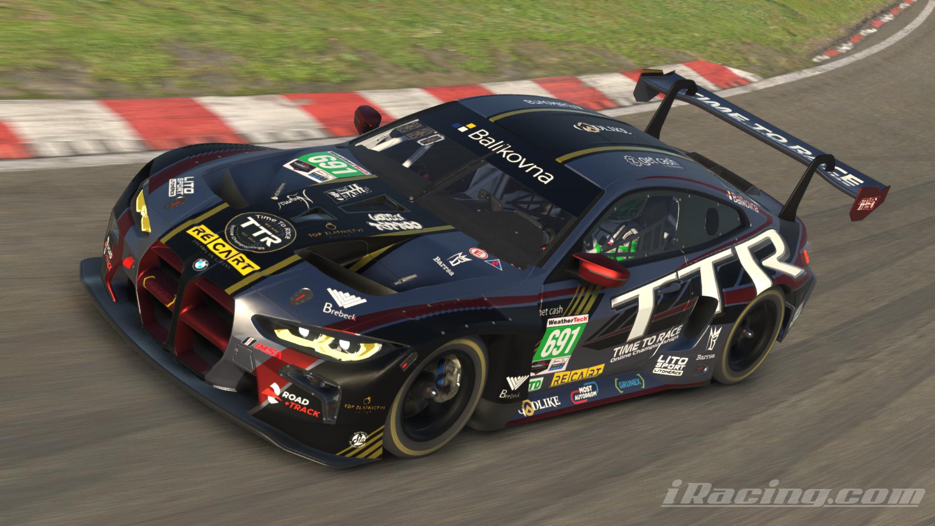 TTR M4 GT3 IMSA LIVERY RED 2024 by Michal Kovargzhig - Trading Paints