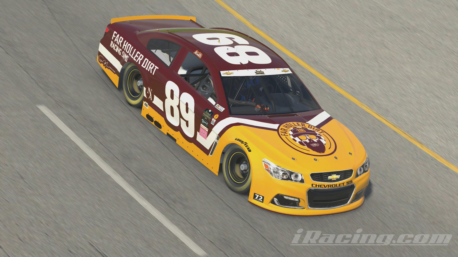 2023B Ty McIntosh Chevy SS (Washington) by Vic Bloom - Trading Paints