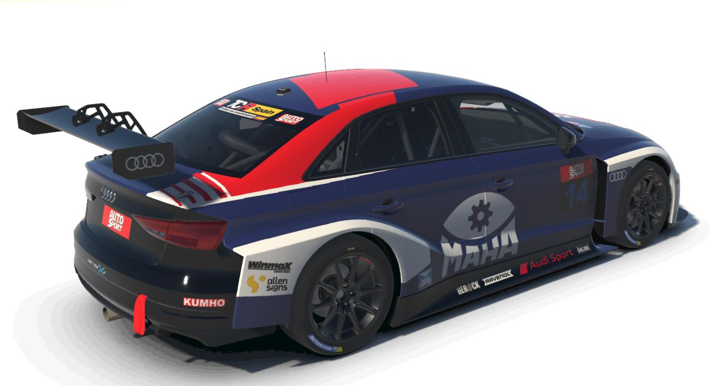 Comtoyou Racing Brown TCR Spain by Adrià Huguet - Trading Paints