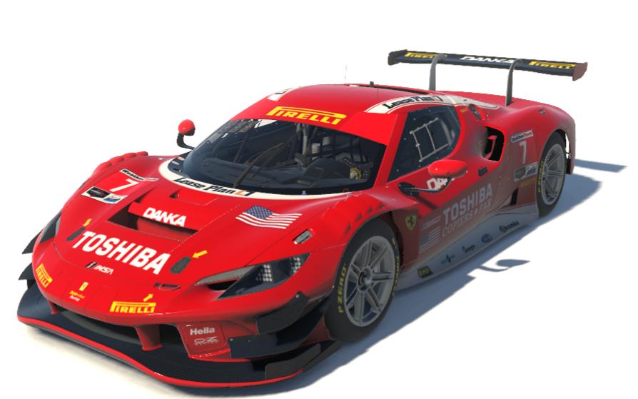 1998 Petit Le Mans Doyle Risi Race Winning #7 - Modern IMSA Decals by ...