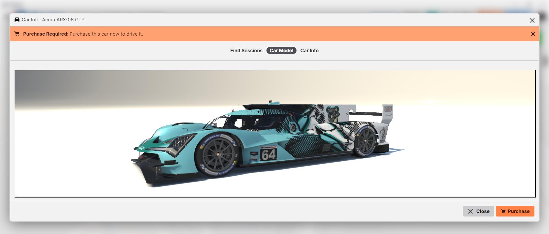 KCR Acura by CJ White - Trading Paints