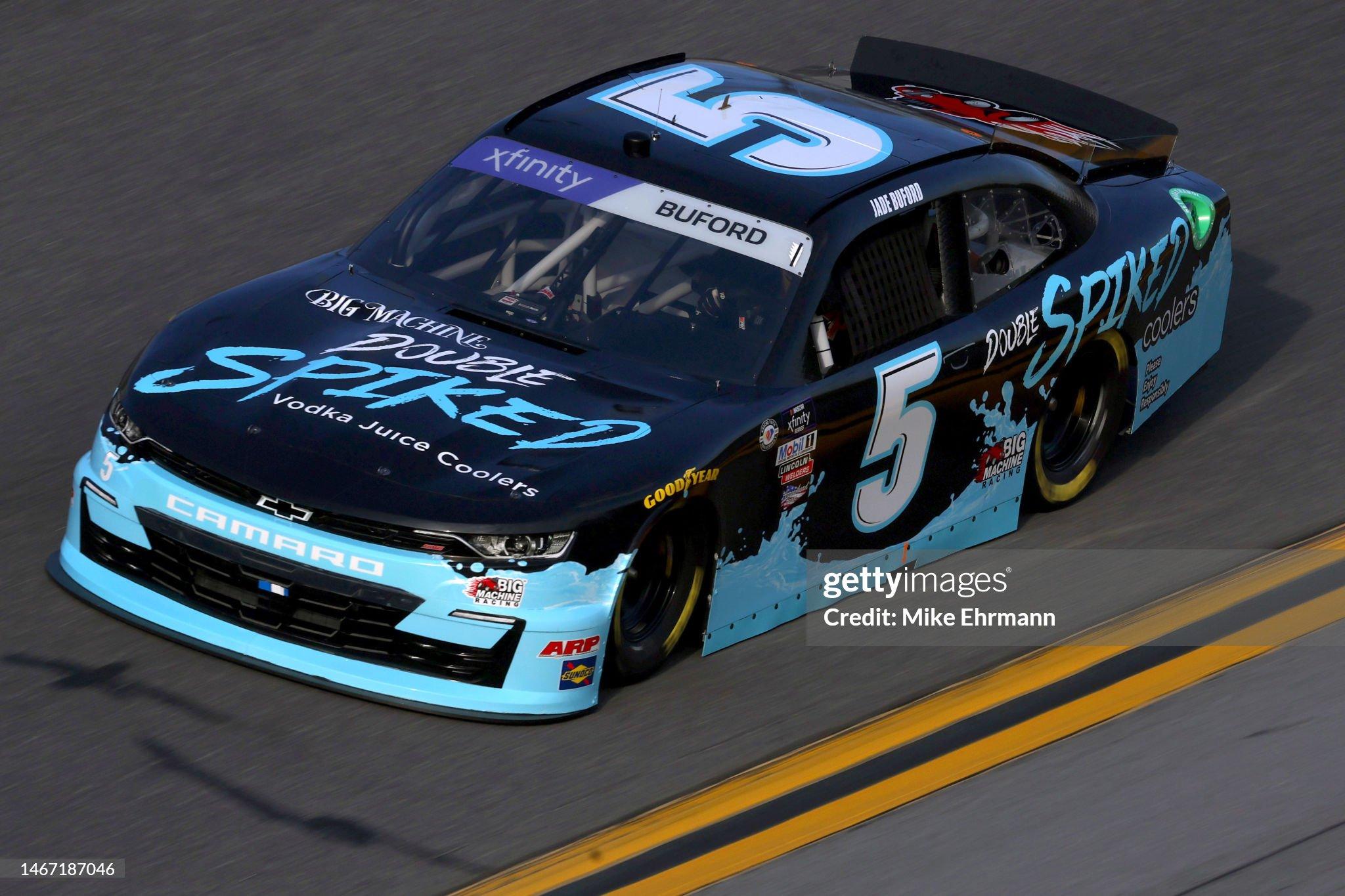 Jake Buford #5 Big Machine Vodka Double Spiked Coolers 2023 NASCAR ...