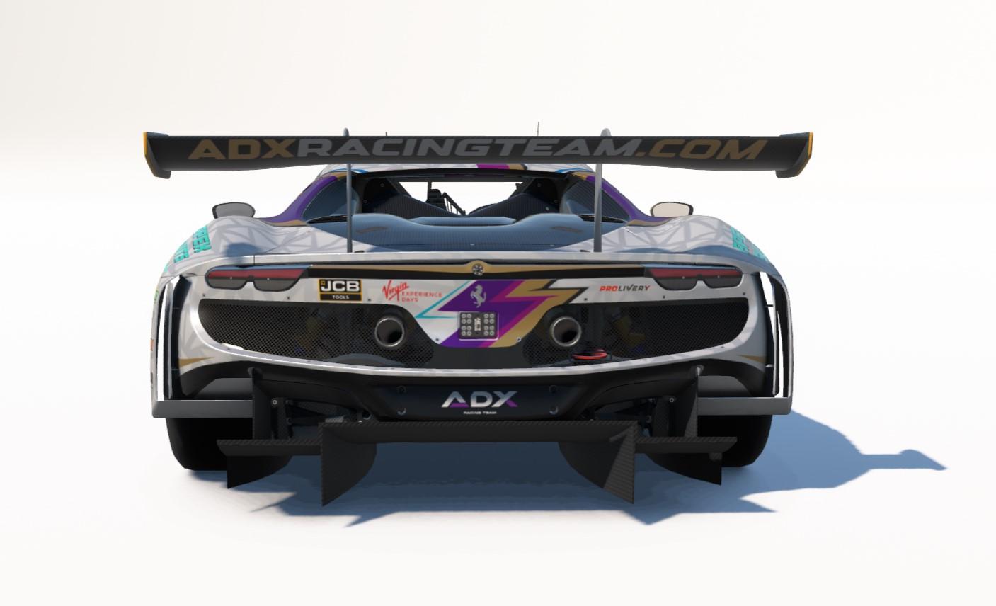 Ferrari 296 GT3 ADX Racing eSport by Stefano Deleonardis - Trading Paints
