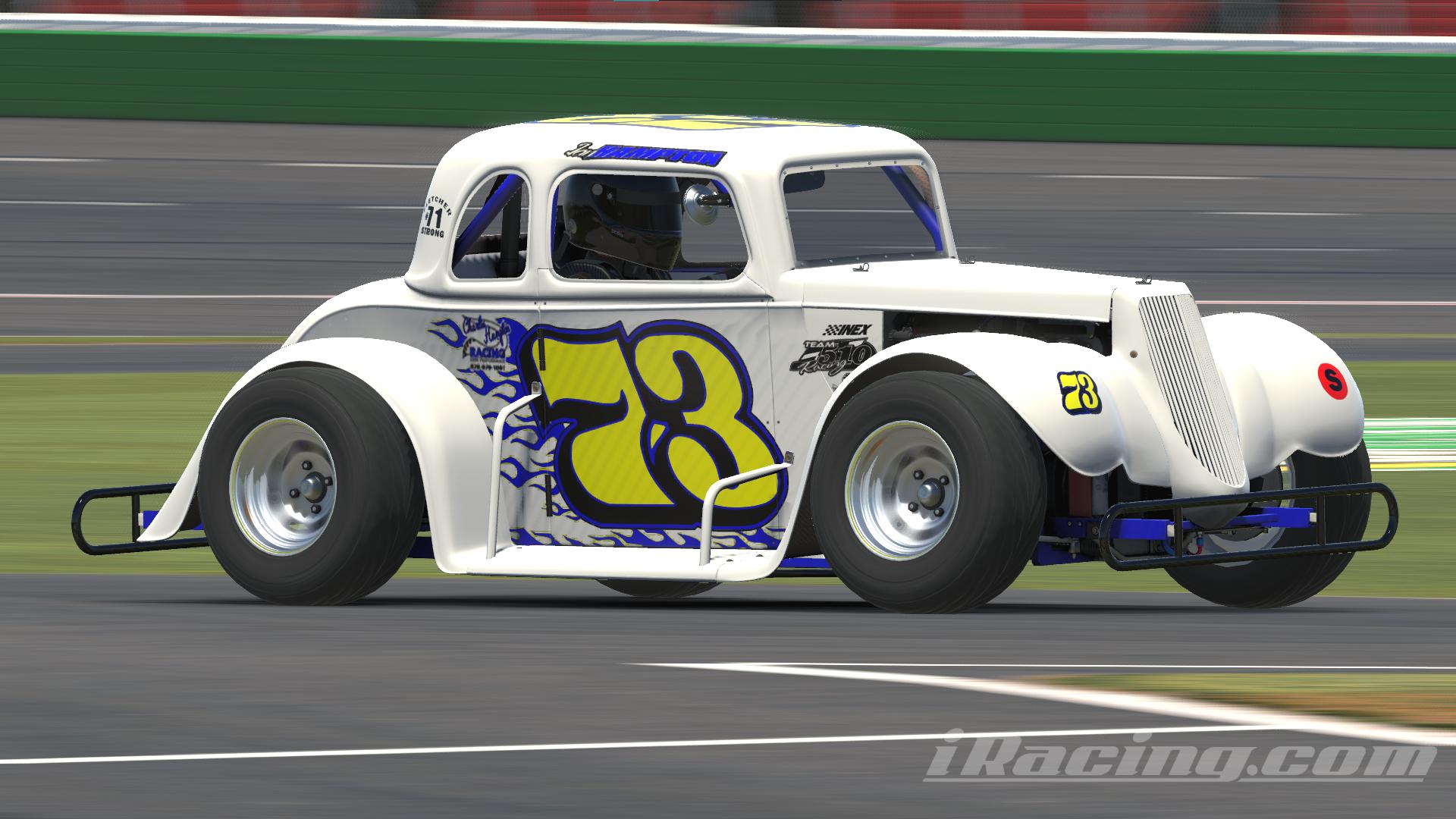 Ian Hampton 2023 Legend Car Replica (Custom #) by Austin Cook3 ...