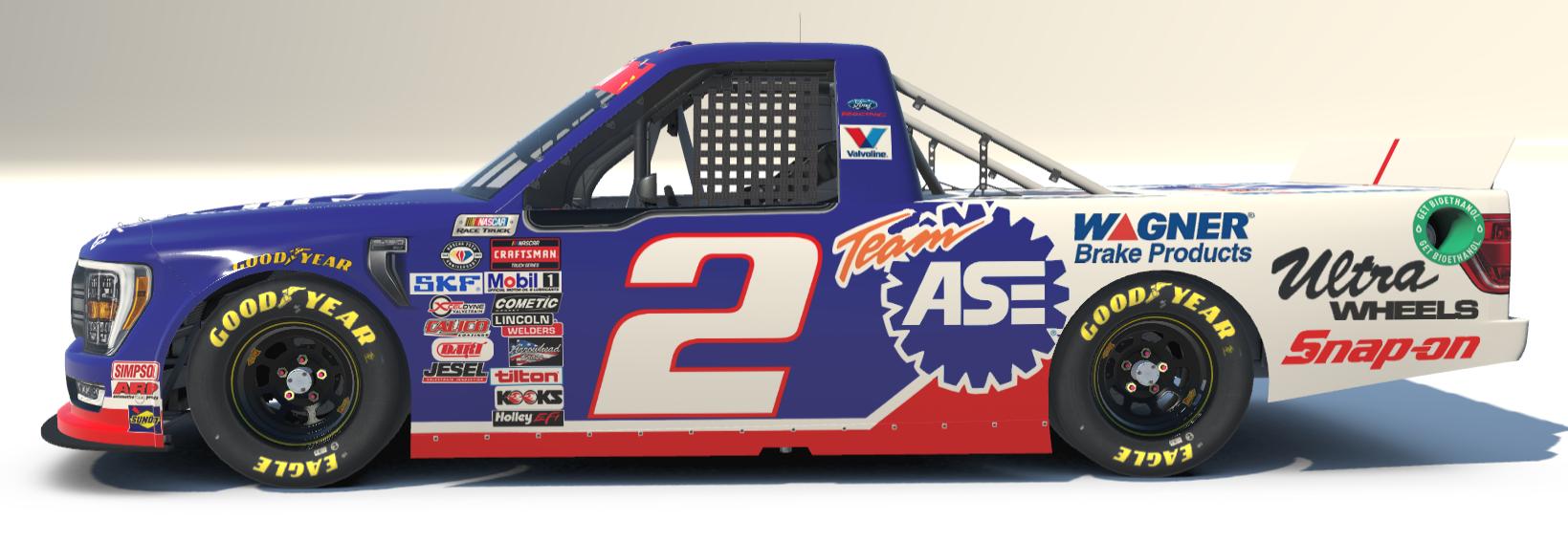 #2 Team ASE/Wagner Brakes/Ultra Wheels/Snap-On Ford by Keith Batson ...