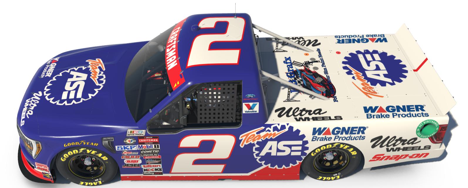 #2 Team ASE/Wagner Brakes/Ultra Wheels/Snap-On Ford by Keith Batson ...