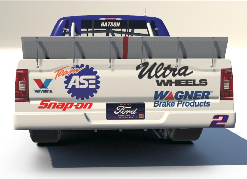#2 Team ASE/Wagner Brakes/Ultra Wheels/Snap-On Ford by Keith Batson ...