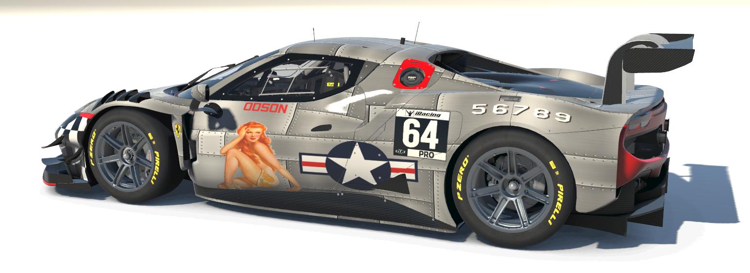 Bryce Odson Ferrari 296 by Wade B. - Trading Paints