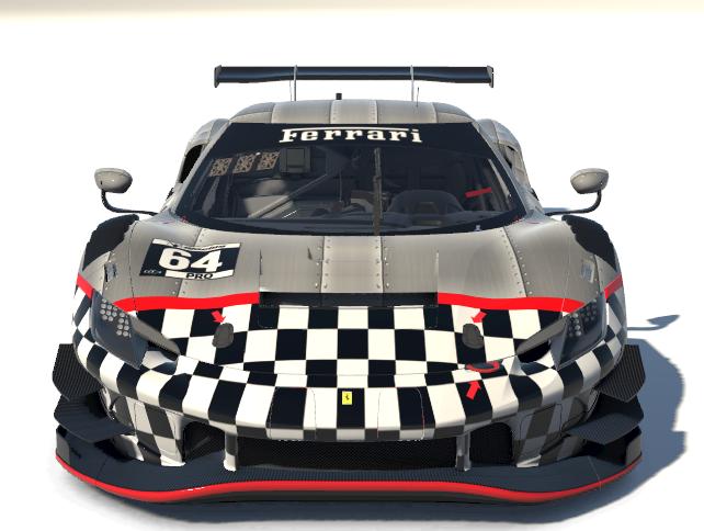 Bryce Odson Ferrari 296 by Wade B. - Trading Paints