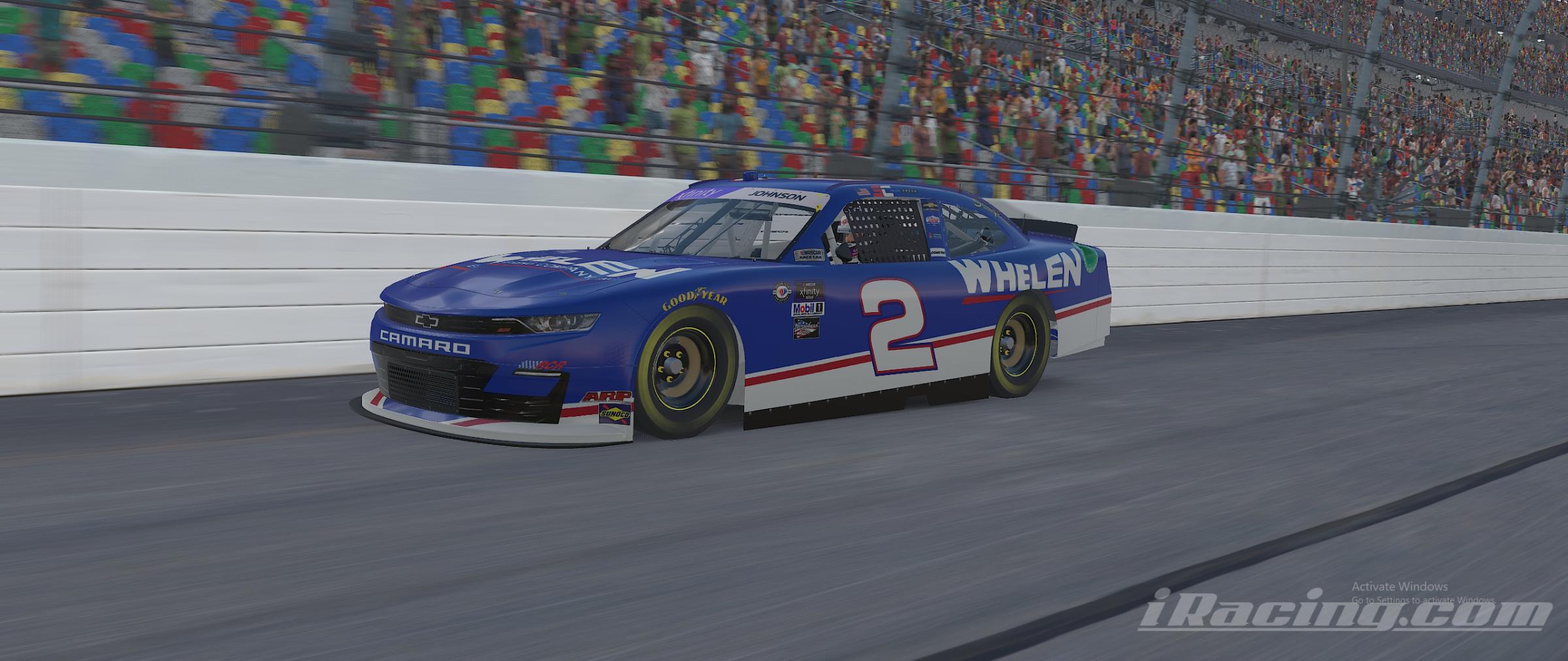 Sheldon Creed Darlington TB Custom Number by Hunter C Johnson - Trading ...