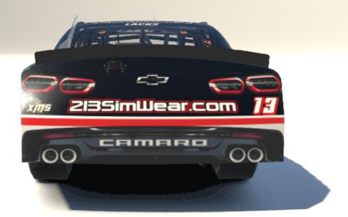 Owen Lacks #13 213SimWear Xtreme Motorsports Chevrolet Xfinity Camaro by Owen Lacks - Trading Paints