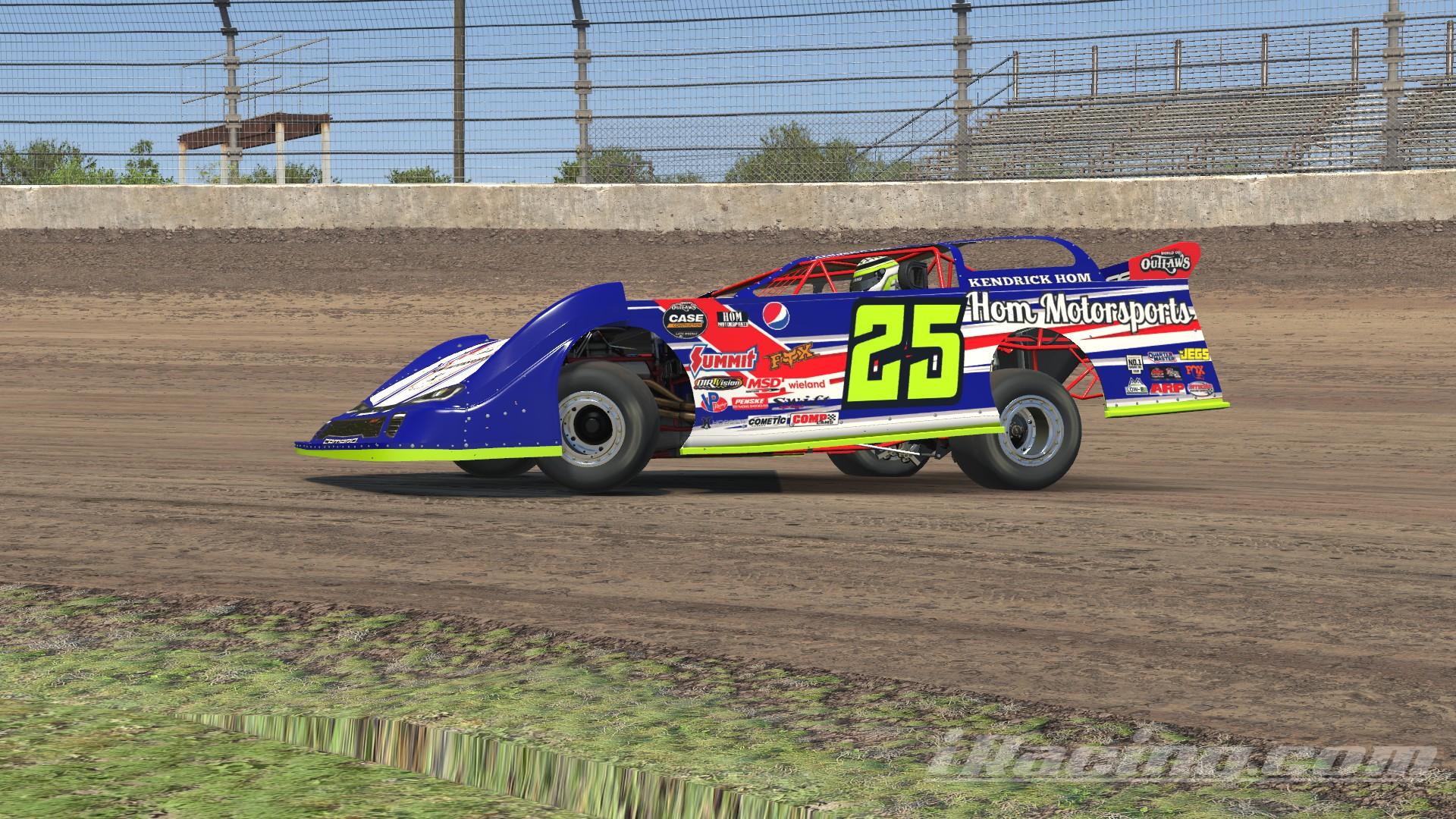 Hom Motorsports Pro Late Model by Kendrick Hom - Trading Paints