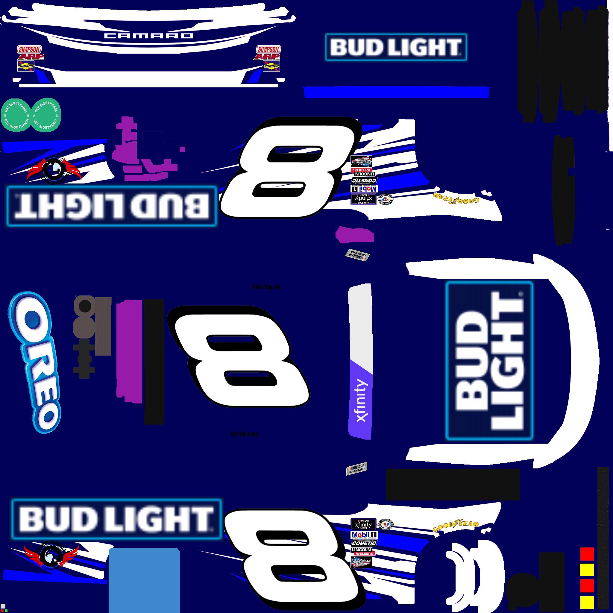 Budlight #8 by Ray M. - Trading Paints