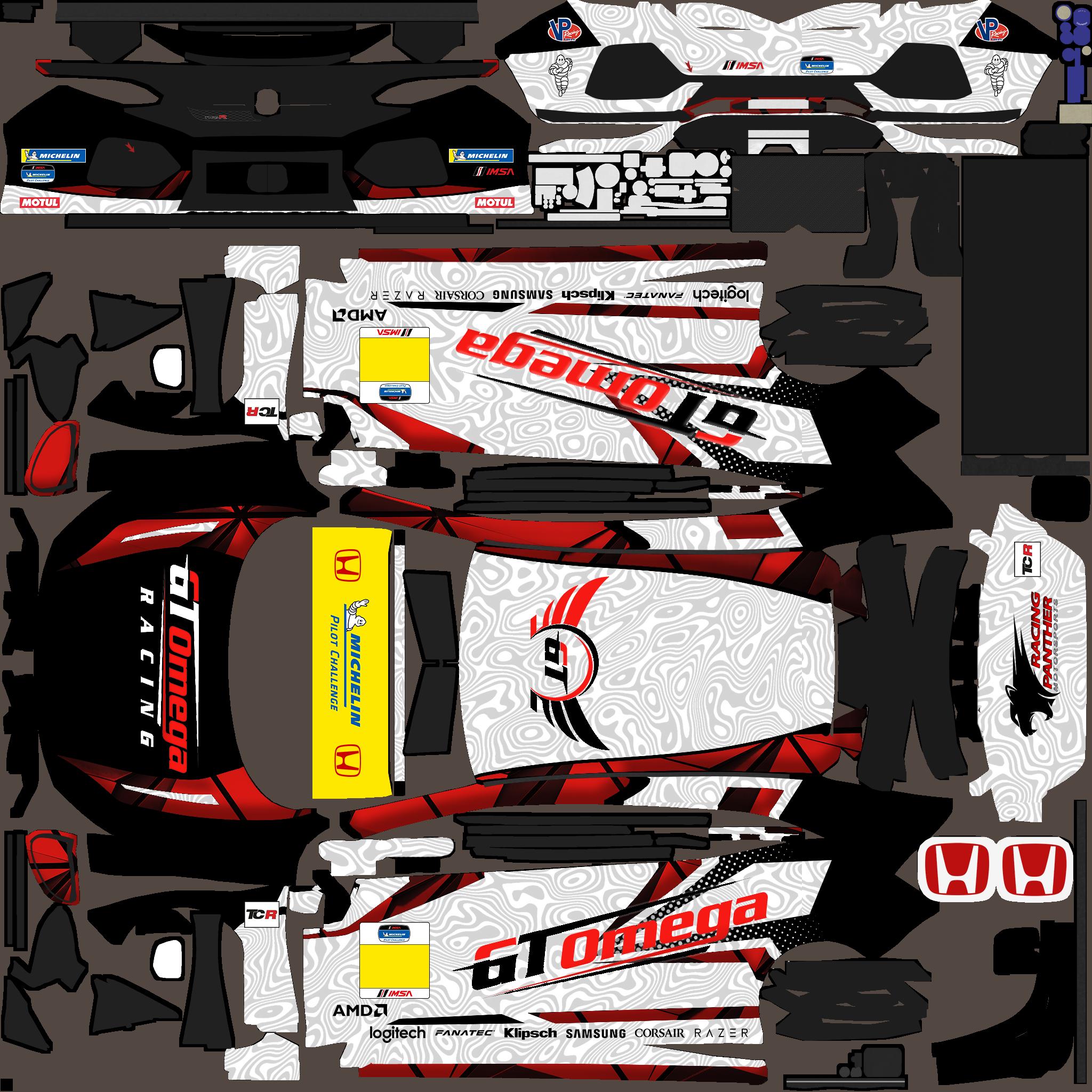 GT Omega Civic (Color Switch) by Anthony Olson - Trading Paints