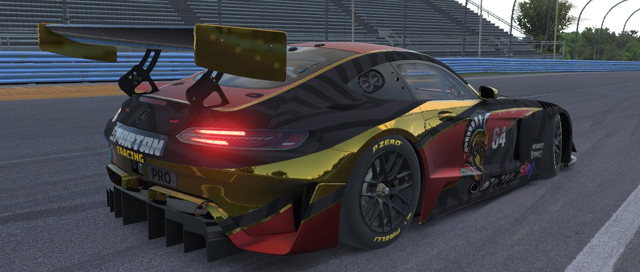 Spartan eRacing Team Mercedes AMG GT3 2020 Gold by Matt Wolf - Trading ...