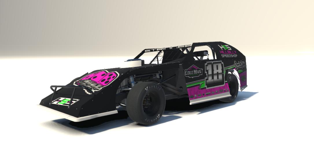 Cole Stringer Pink and Green by Cole Stringer - Trading Paints