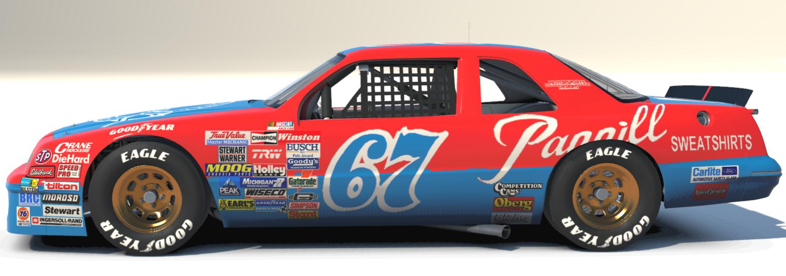 #67 Pannill Sweatshirts T-Bird by Keith Batson - Trading Paints
