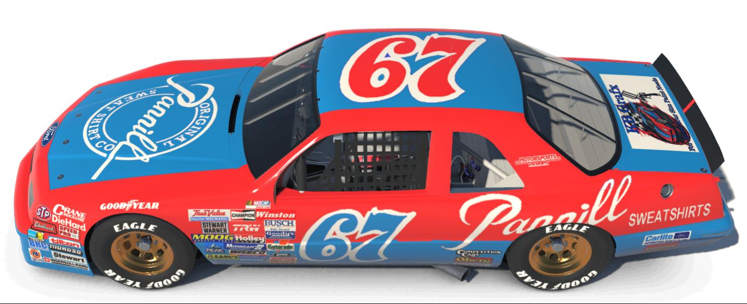 #67 Pannill Sweatshirts T-Bird by Keith Batson - Trading Paints