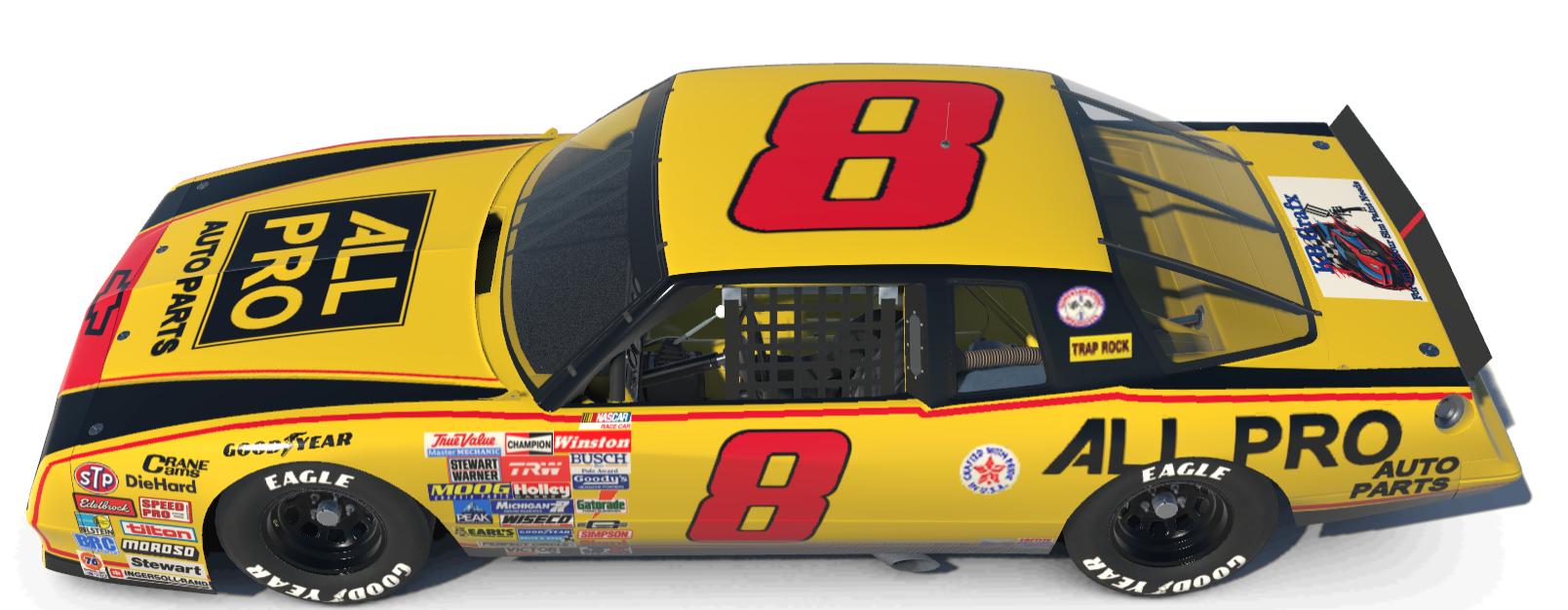 #8 All Pro Auto Parts Chevy by Keith Batson - Trading Paints