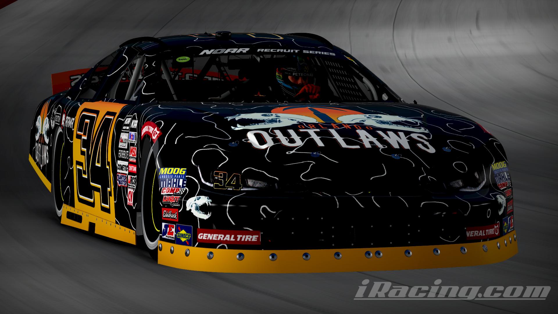 Orlando Outlaws Class B Impala Chevrolet Camaro #34 by Bobby B ...