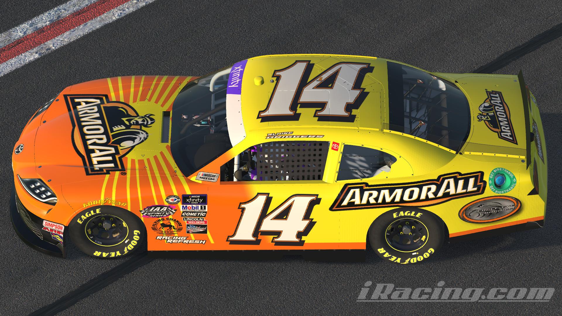 Blaine Driggers ArmorAll Xfinity Supra by Randy B. - Trading Paints