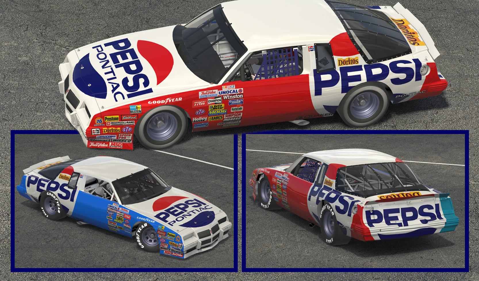 1987 Pontiac Pepsi by Clyde Coman - Trading Paints