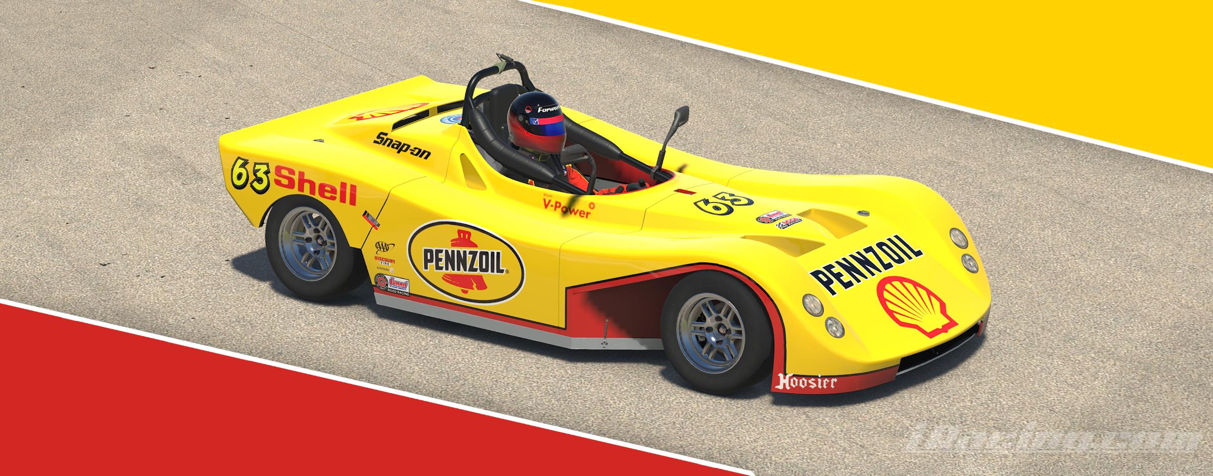 Shell / Pennzoil - Spec Racer by John Rubino - Trading Paints