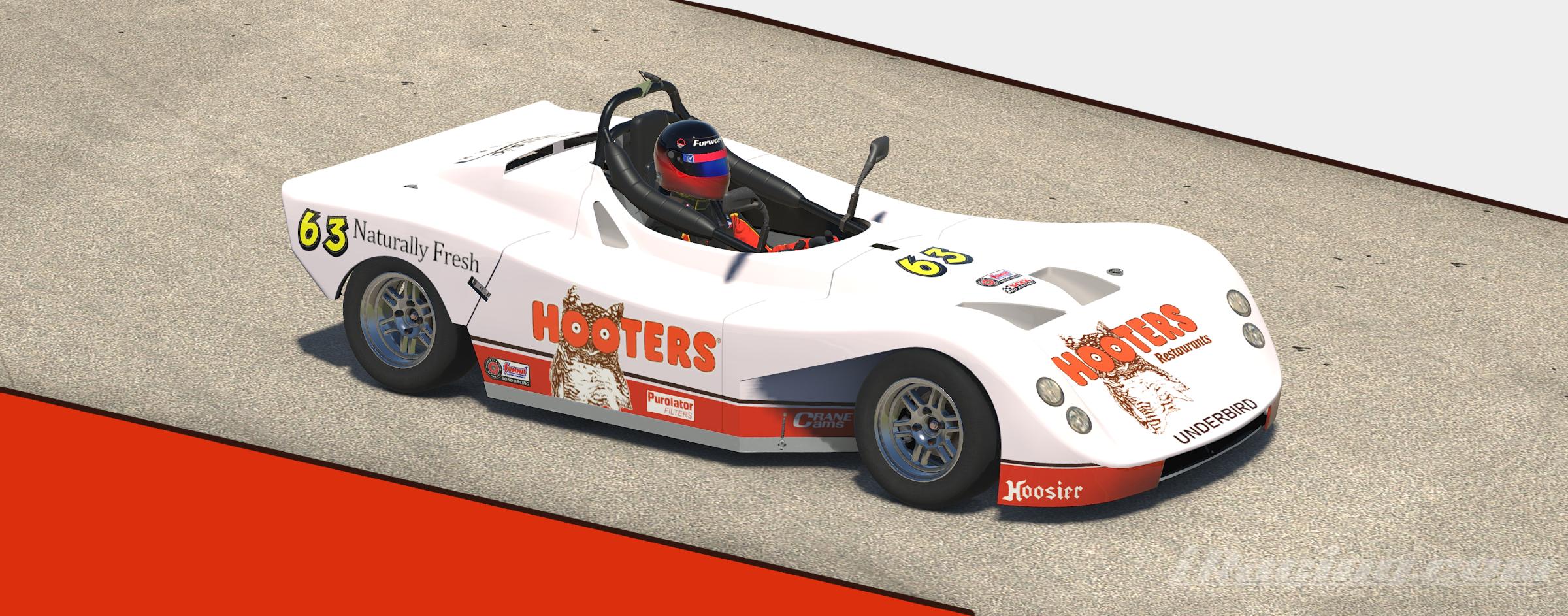 Hooters - Spec Racer by John Rubino - Trading Paints