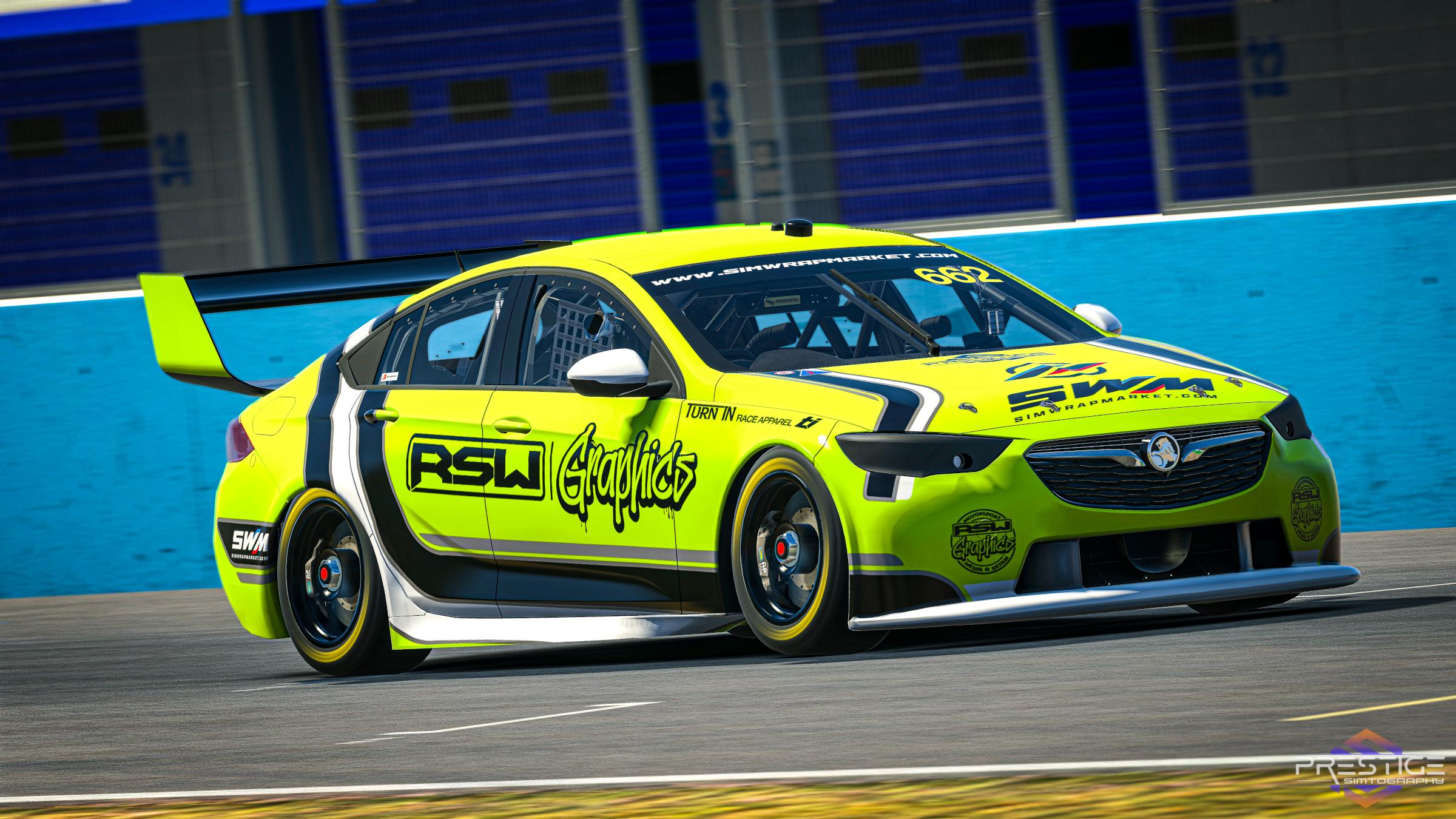 RSW SWM Supercars ZB Commodore 008 by Ross Thallon - Trading Paints