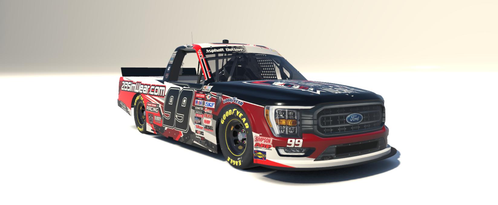 Dillon Paas #99 213SimWear.com/HartmanDesigns/Dubby Ford F-150 by Logan ...