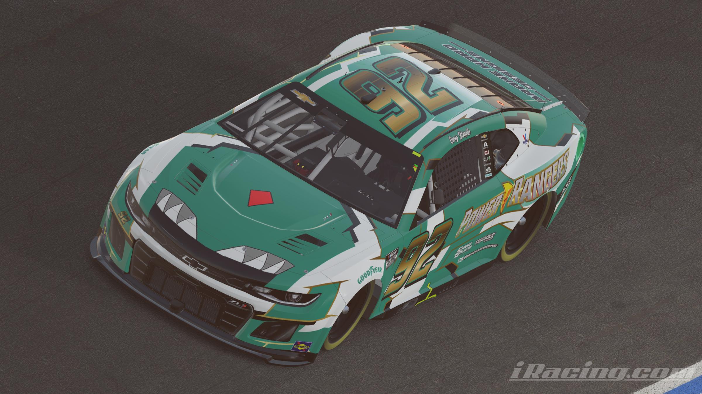 Green Power Ranger - #92 - Corey Harville by Blake H. - Trading Paints