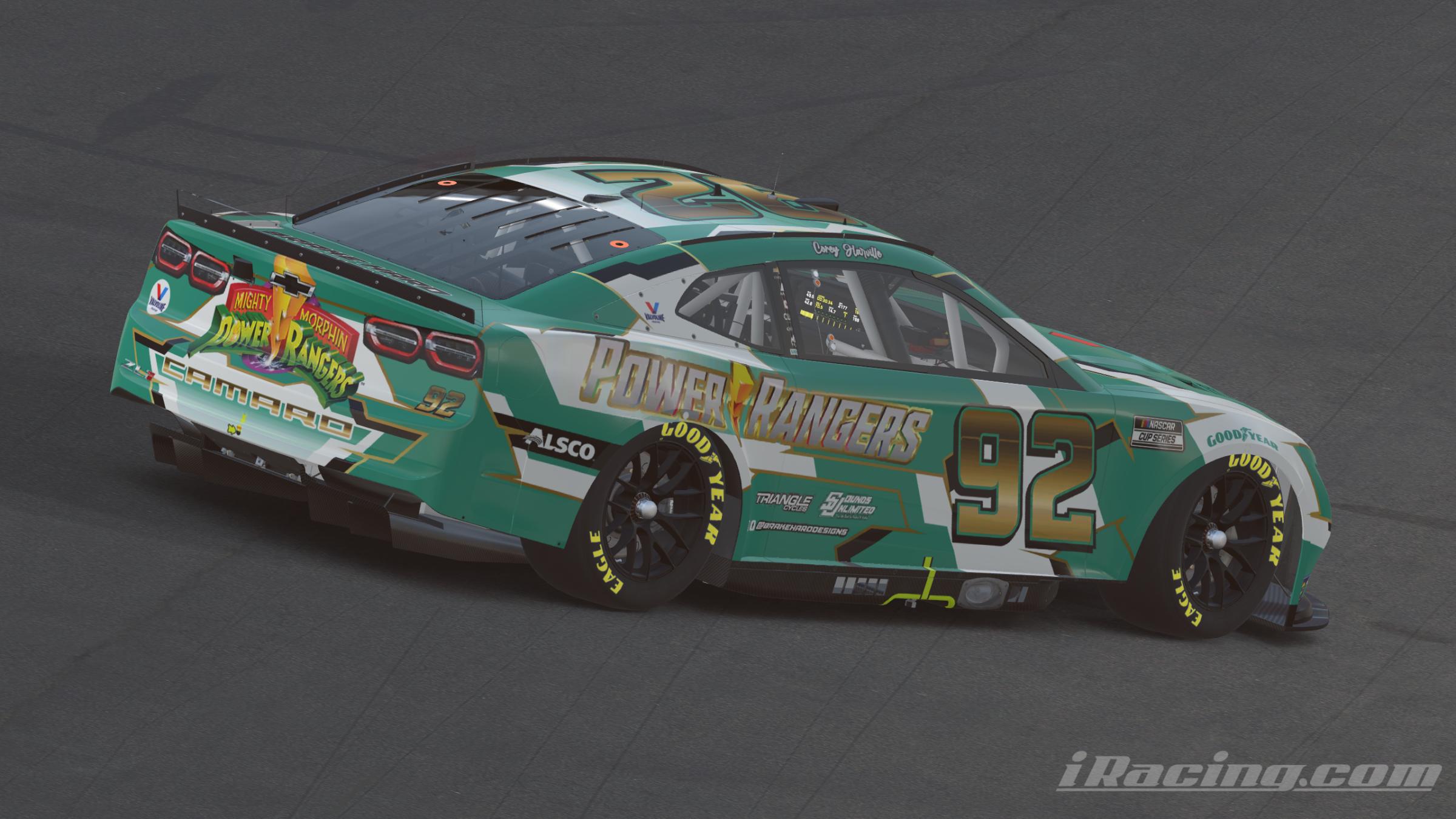 Green Power Ranger - #92 - Corey Harville by Blake H. - Trading Paints