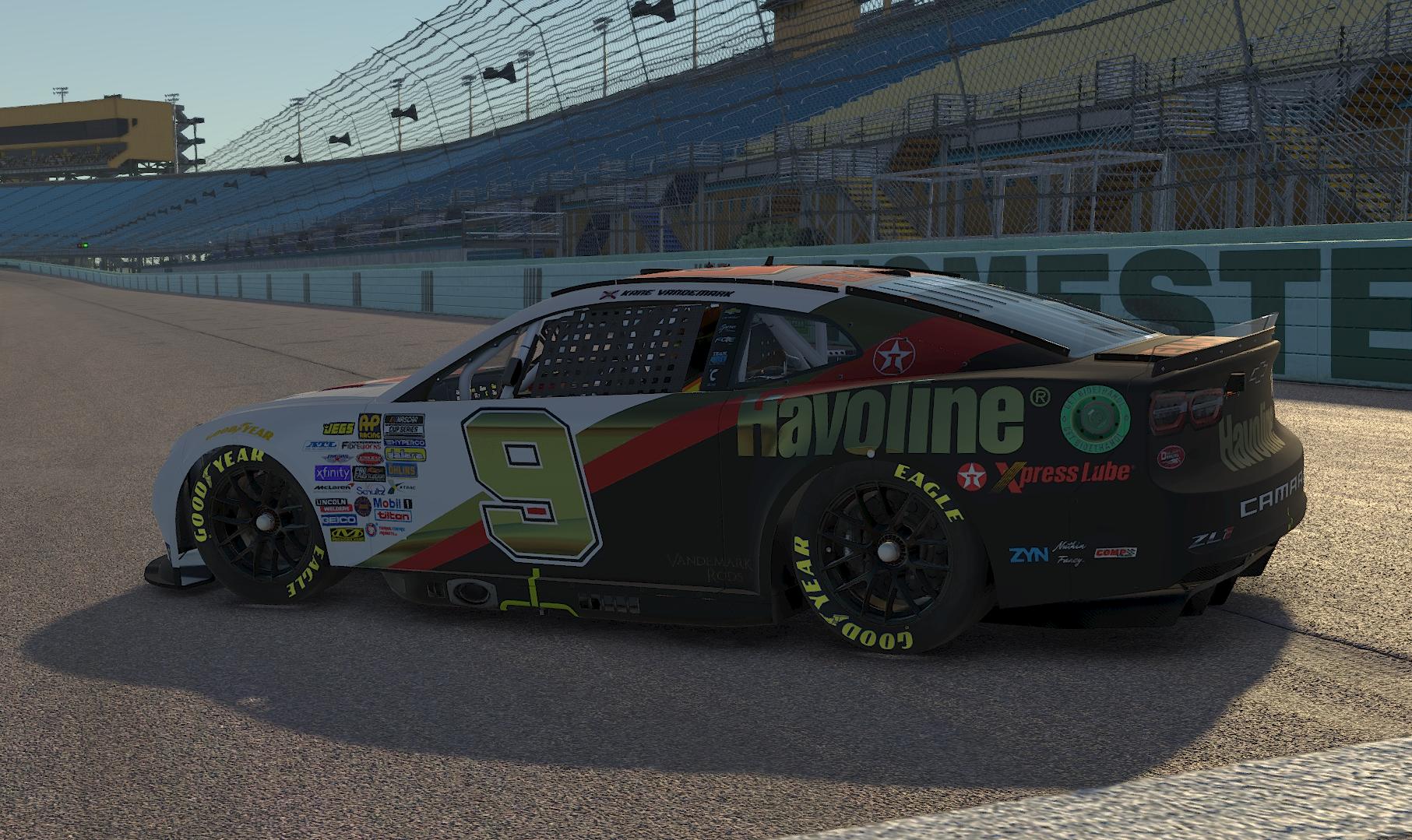 Kane Vandemark Havoline Throwback by Zachary W. - Trading Paints