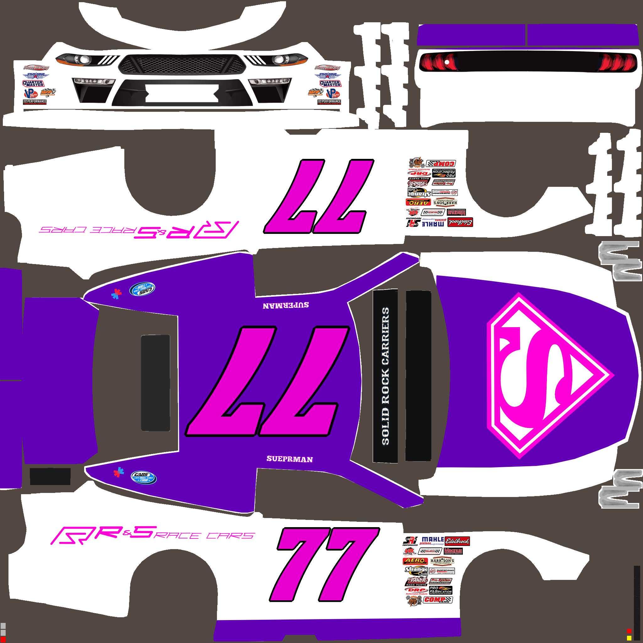 Blake Stallings #77 martinsville 2024 by Bryson Myers - Trading Paints
