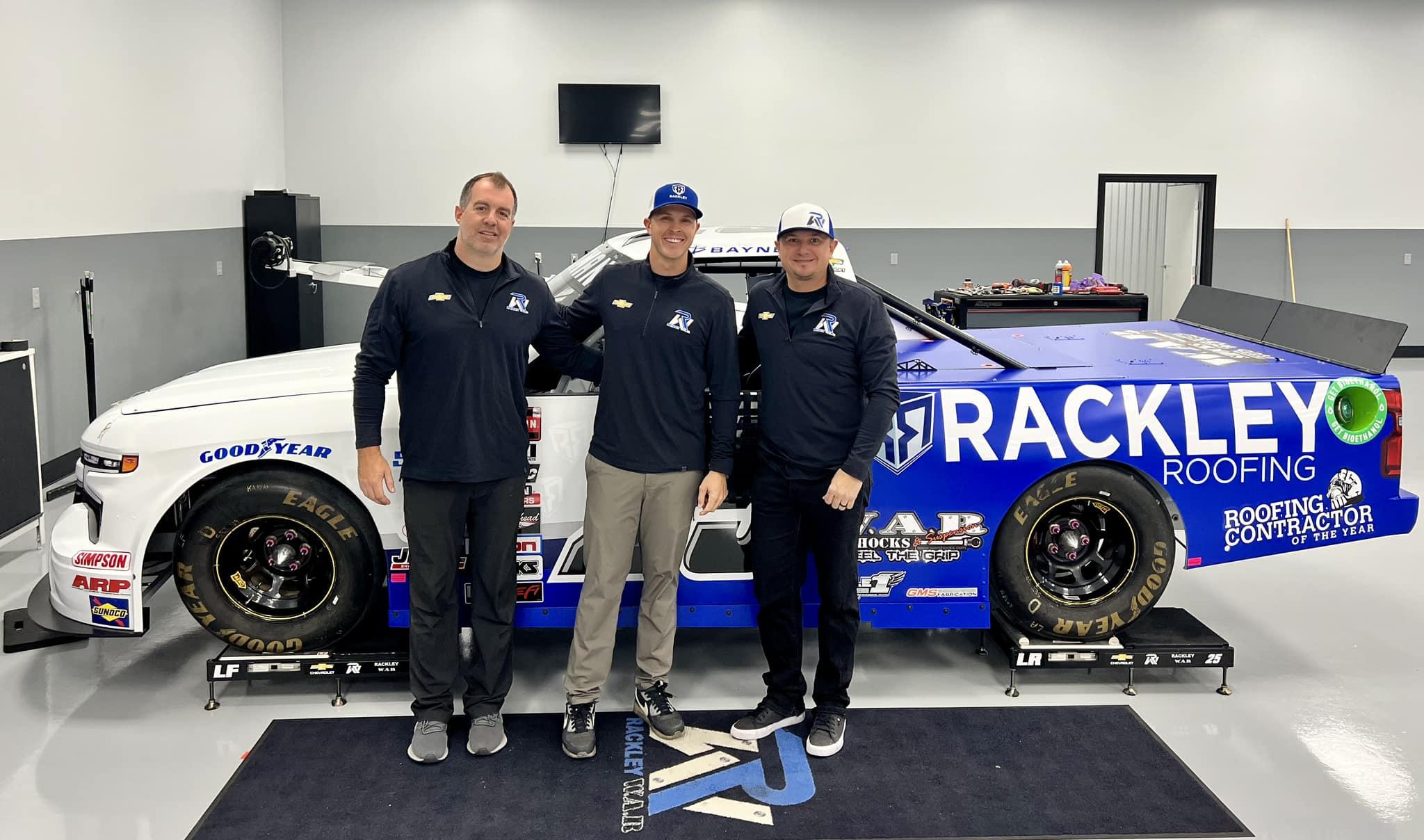 Trevor Bayne #25 Rackley Roofing 2023 NASCAR Craftsman Truck Series ...
