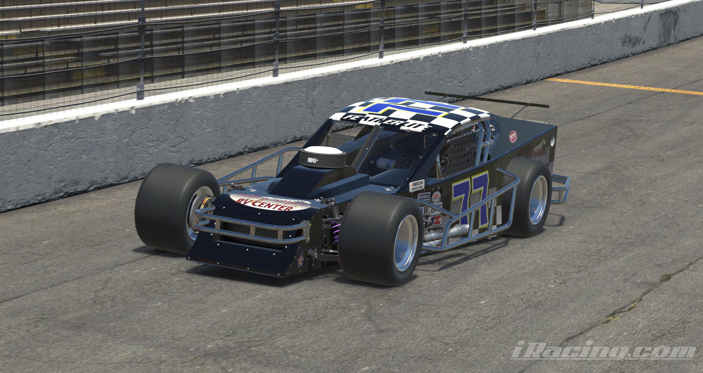 Nascar 05 168 Mid State RV Center Modified Sim Stamp by Kyle Carpenter ...